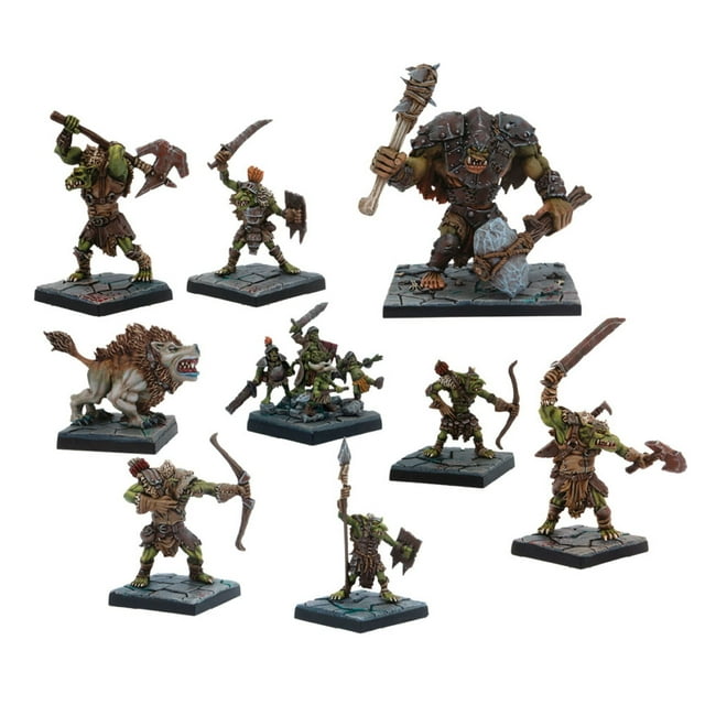 Dungeon Adventures: Green Rage Miniatures Set - Walmart.com