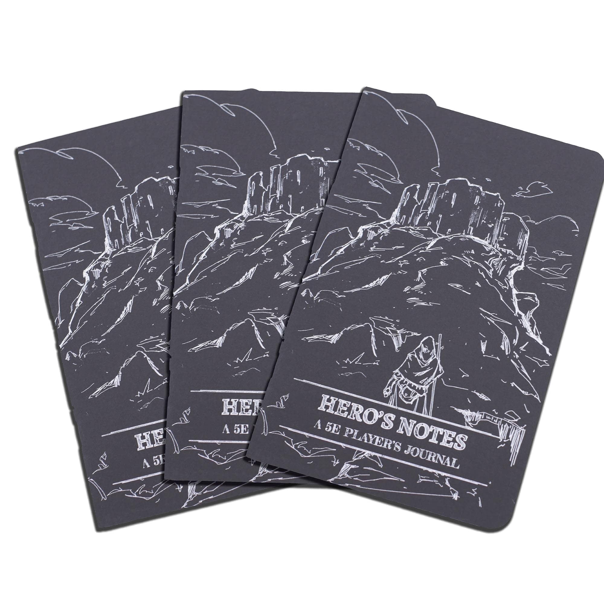 1985 Games Players DND Notebook Character Journal Black - Walmart.com