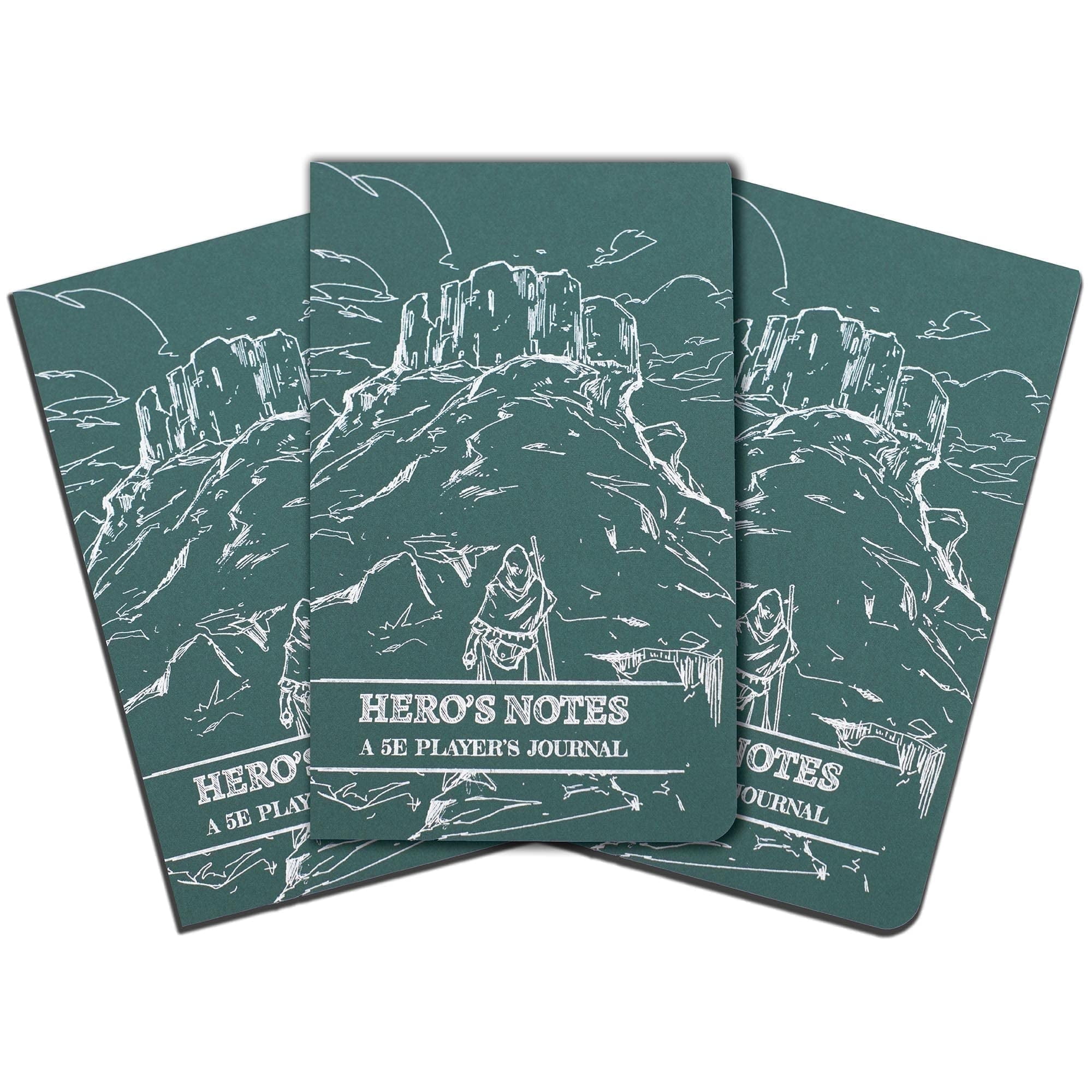 1985 Games Players DND Notebook Character Journal Green - Walmart.com