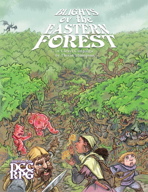 Dungeon Crawl Classics: Blights ov the Eastern Forest - RPG Book, Level ...