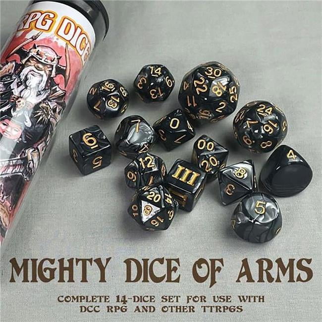 Dungeon Crawl Classics Mighty Dice of Arms Dice - Walmart.com