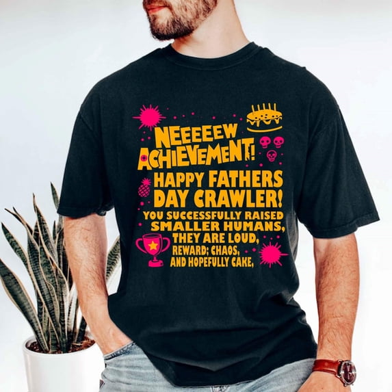 Dungeon Crawler Carl Dad Shirt Dad Achievement Tee DCC Fan Shirts Funny ...