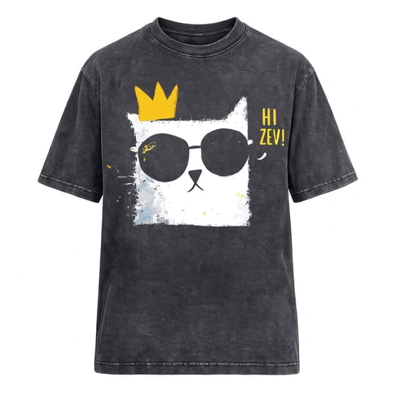 Dungeon Crawler Carl Hi Zev Washed T-Shirt, Hi Zev Princess Donut T ...
