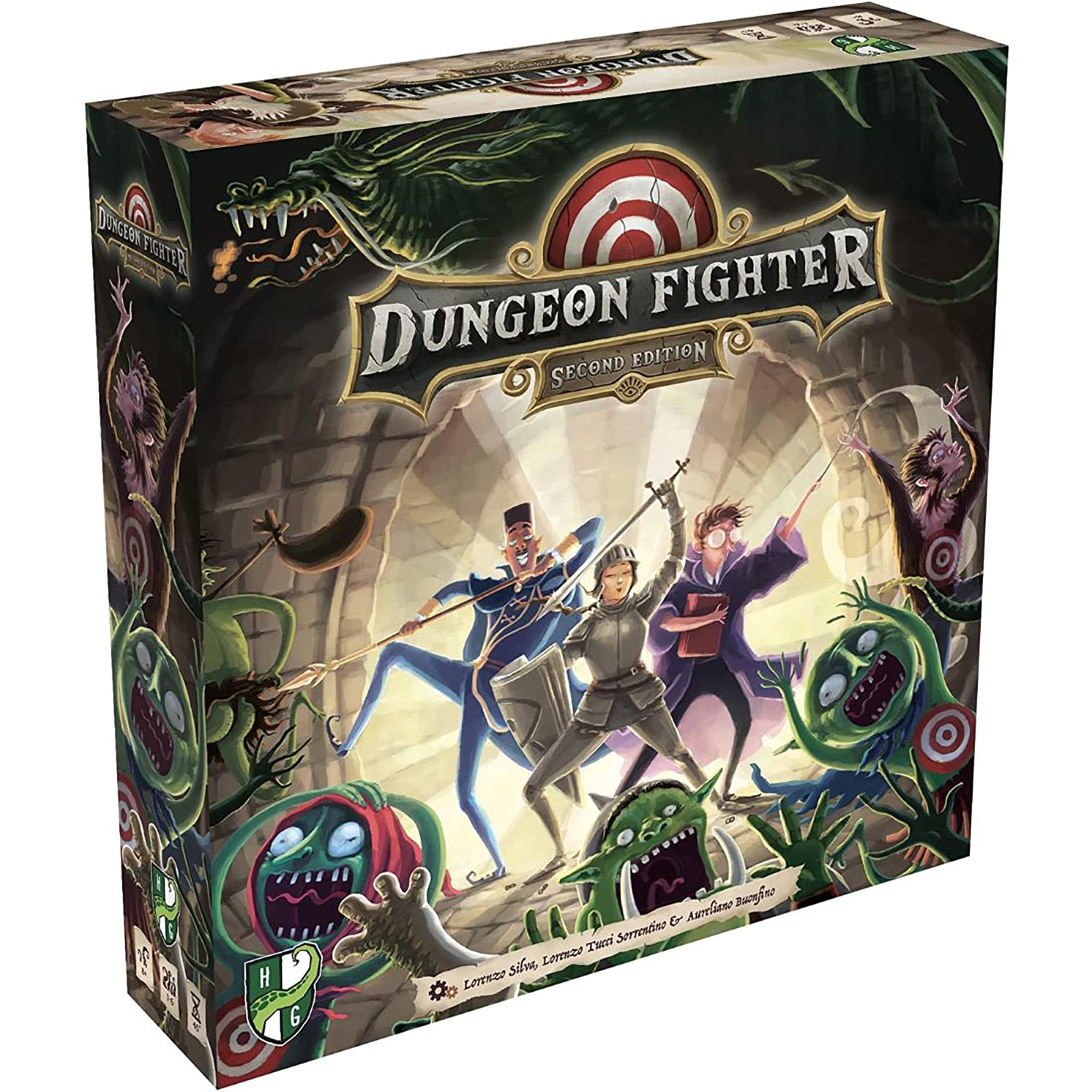 Dungeon Fighter - Cooperative Dexterity Dice Family Game, Ages 8+, 1-6 ...