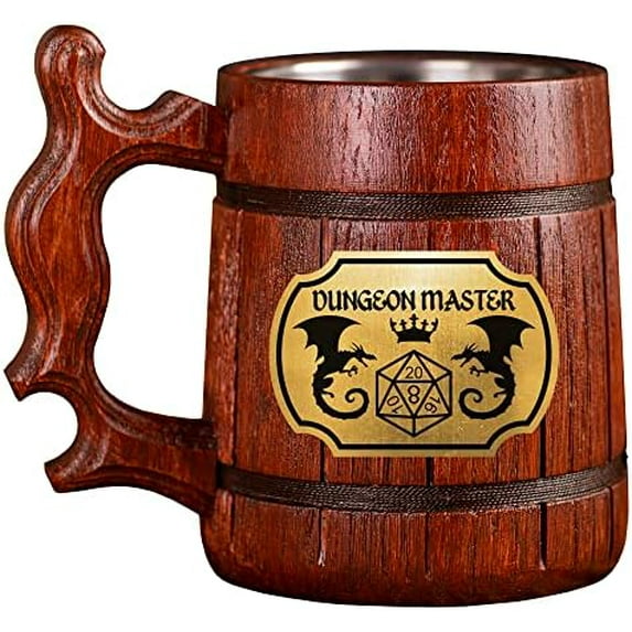 Dungeon Master Beer Mug, 22 oz, Beer Stein, DM Gift, DnD Tankard, Gift ...
