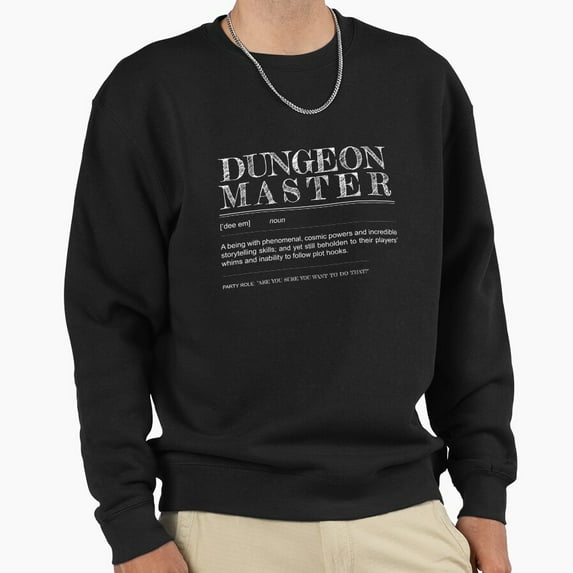 Dungeon Master Definition RPG DND Funny Retro Aesthetic Graphic Text ...