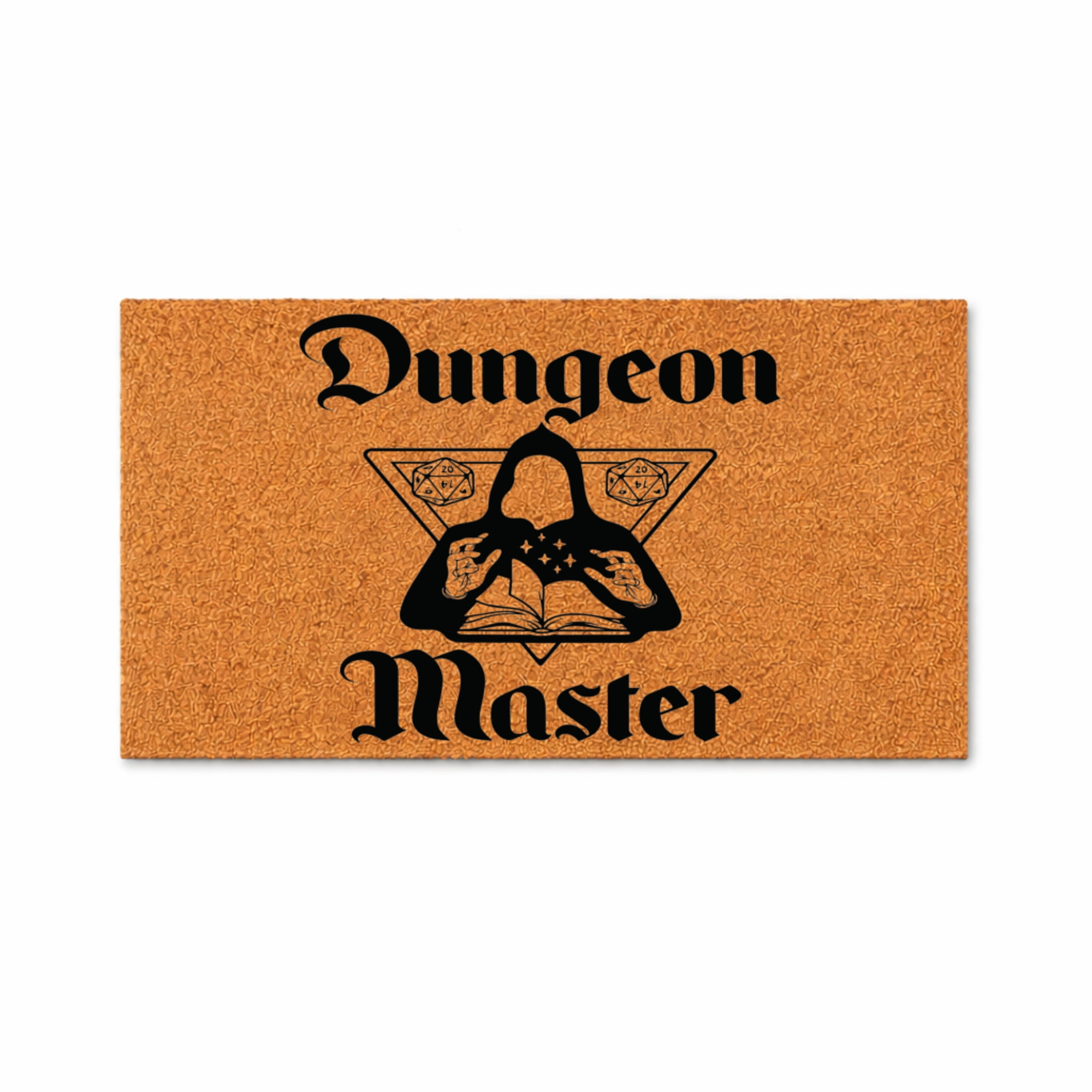 Dungeon Master Doormat, D Dice Welcome Mat, Tabletop RPG Door Mat ...