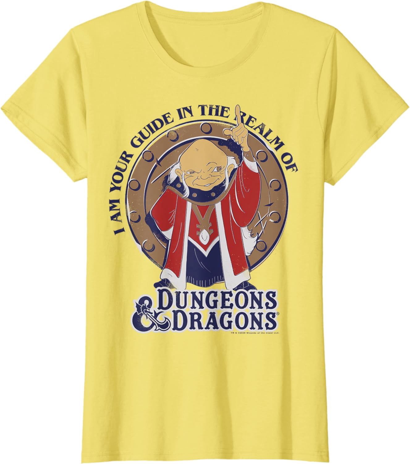Dungeon Master I Am Your Guide T-Shirt Cartoon Novelty Tee - Walmart.com