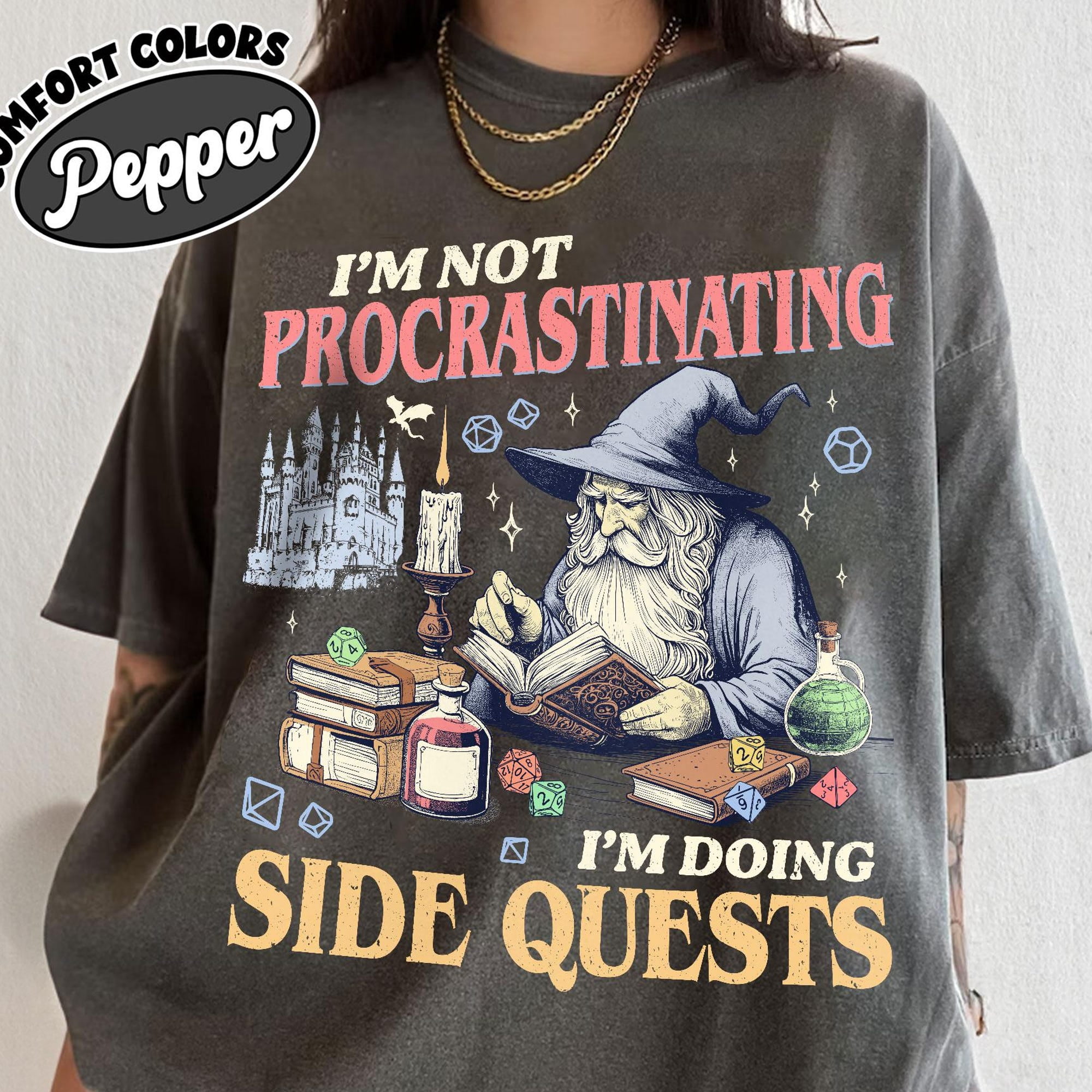 Dungeon Master Shirt Side Quests Game Dice TShirt I 39 m Not ...