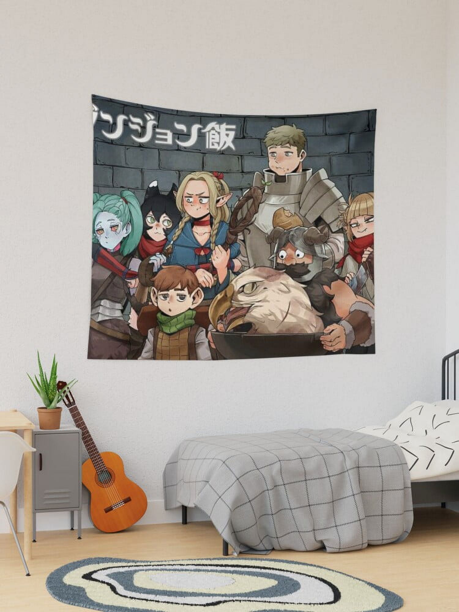 Dungeon Meshi Delicious in Dungeon - Cover image Tapestry Tapestries ...
