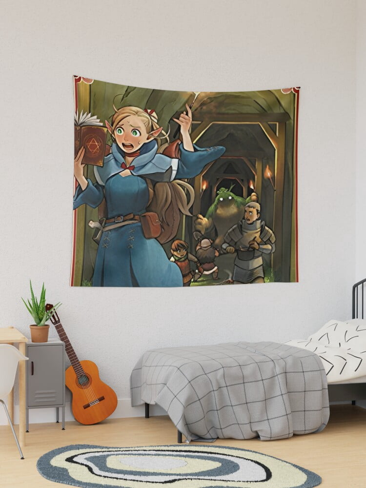 Dungeon Meshi Delicious in Dungeon - Reading Magical spell Tapestry ...