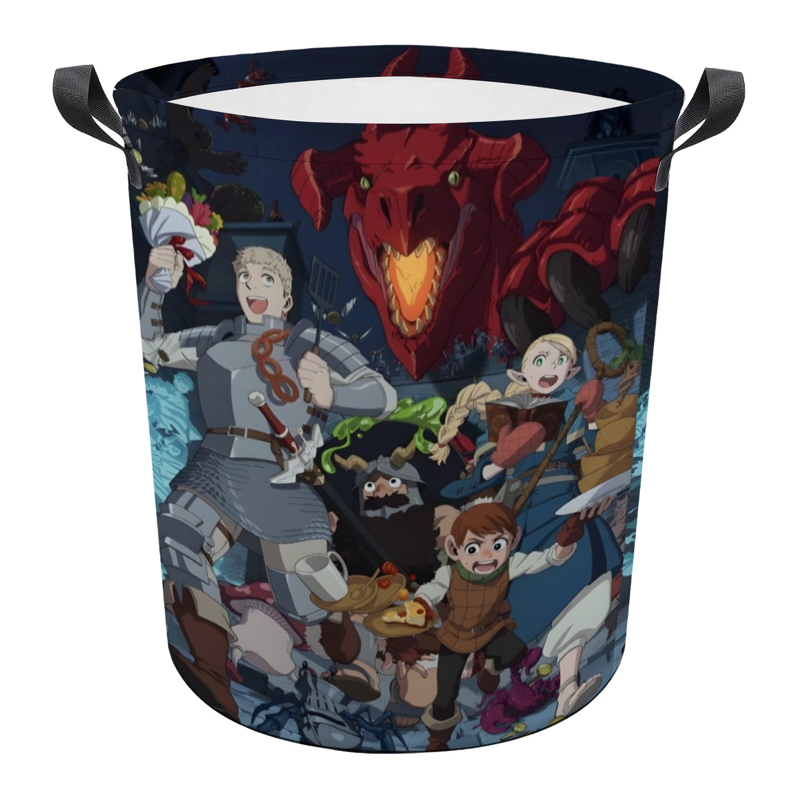 Dungeon Meshi dirty clothes basket preferred cloth material,15.7" x 19. ...