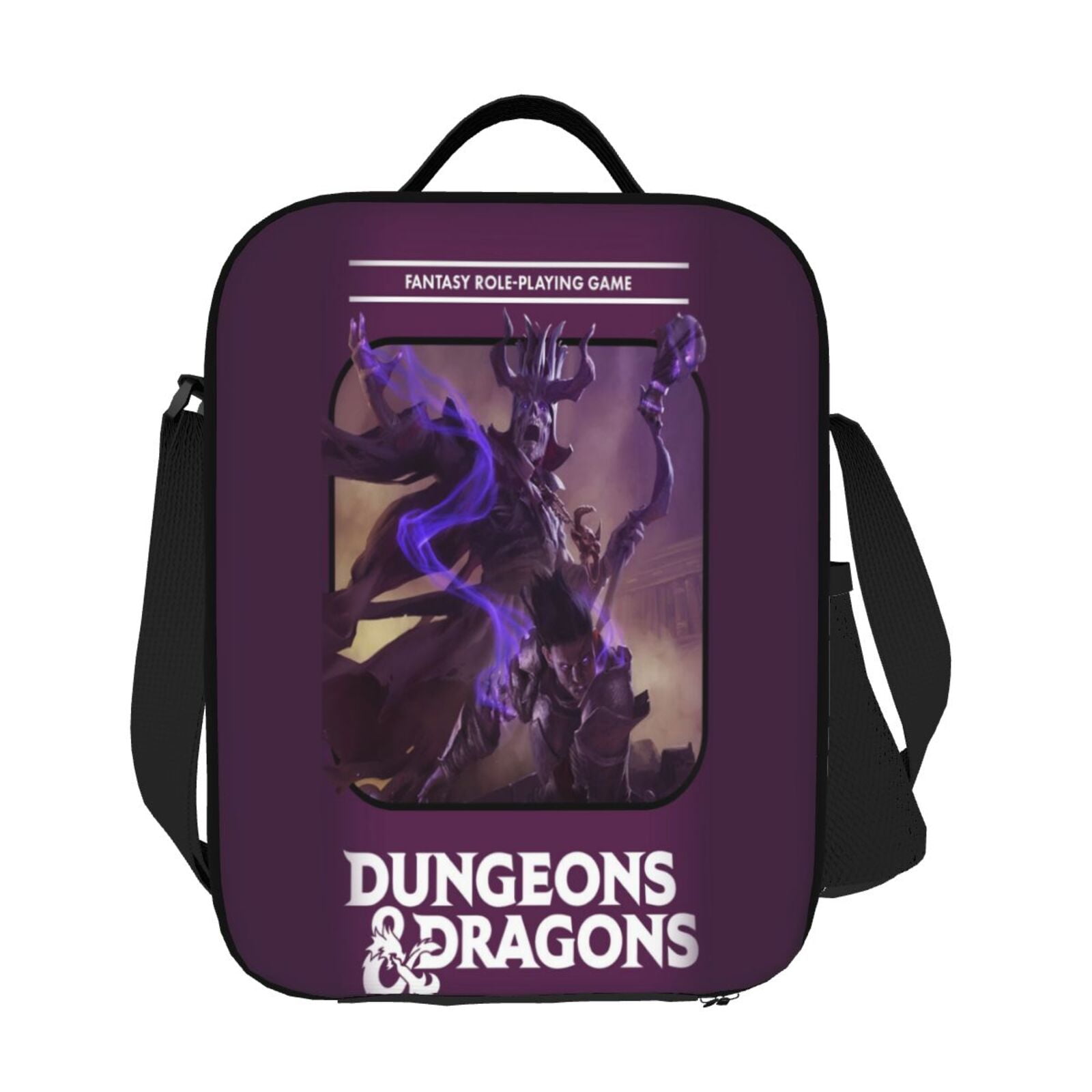 Dungeons And Dragon Lunch Bag Reusable Insulated Lunch Box Meal Handbag ...