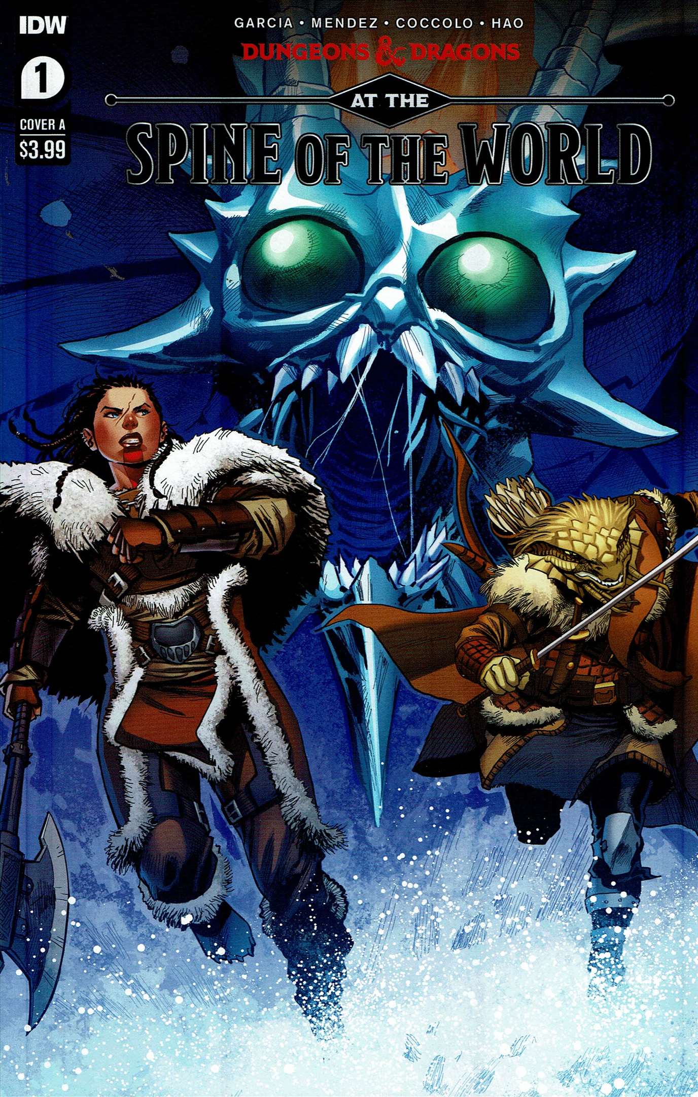 Dungeons And Dragons: At the Spine of the World #1A VF ; IDW Comic Book - Walmart.com