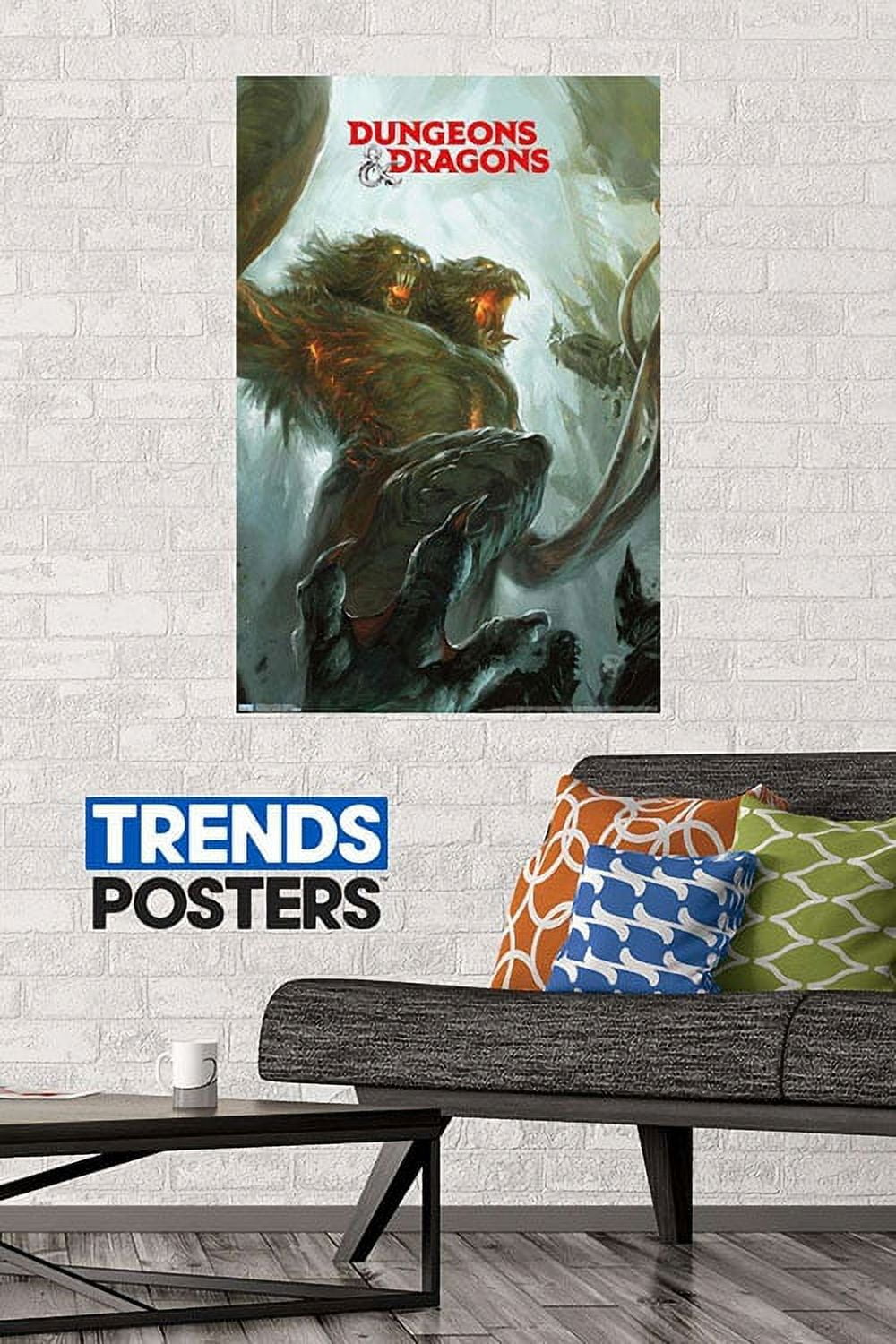 Dungeons And Dragons - Demogorgon Wall Poster, 22.375" x 34" - Walmart.com