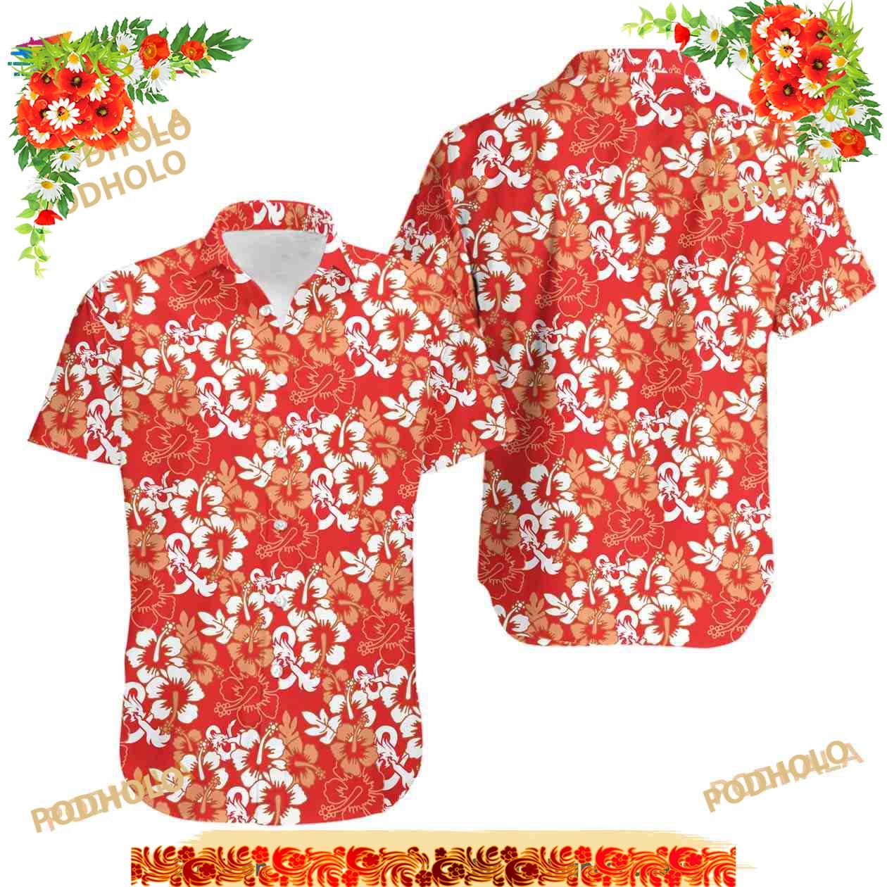 Dungeons And Dragons Hawaiian Shirt, Dnd Monsters - Walmart.com