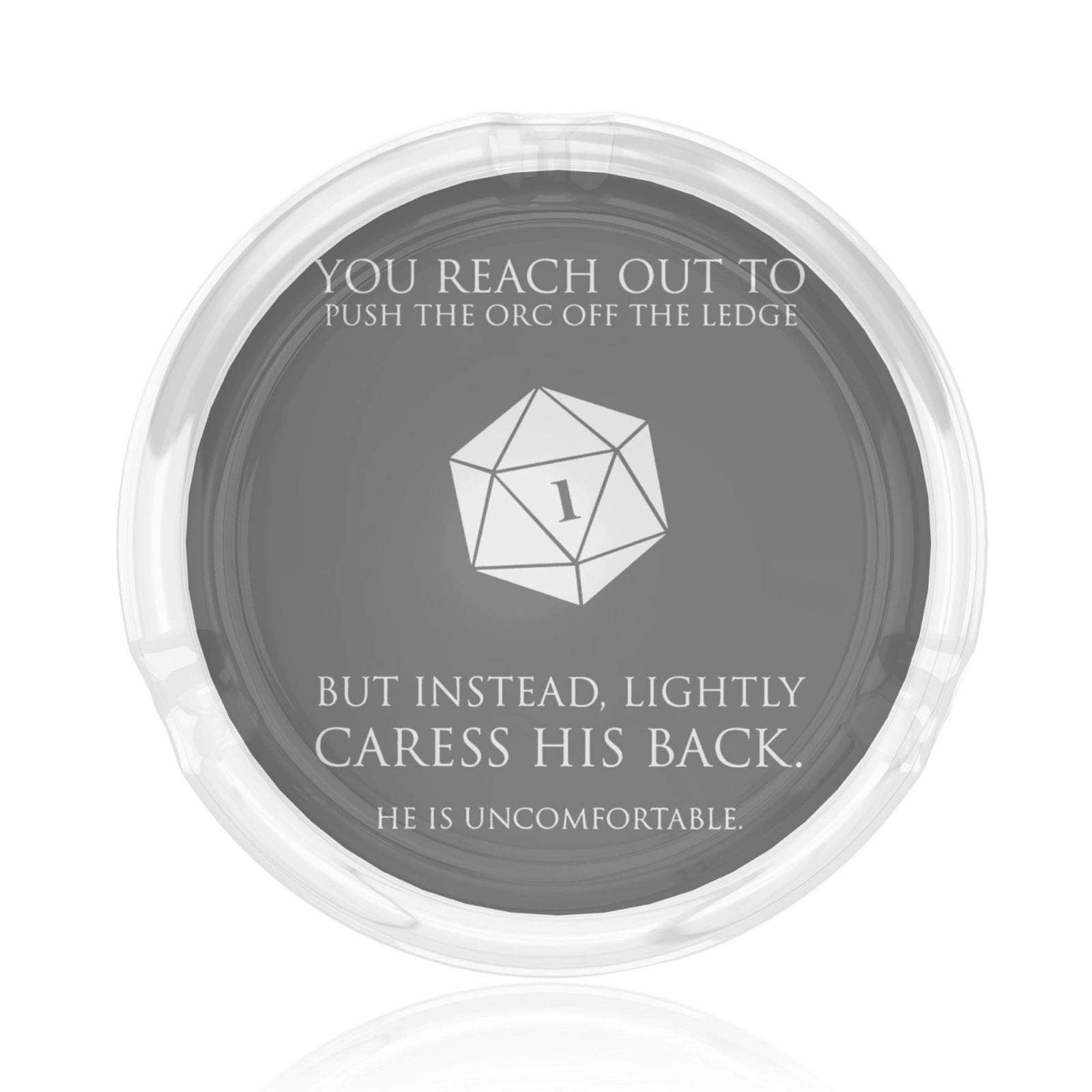 Dungeons And Dragons Round Glass Ashtray 3d Printing For Indoor And ...