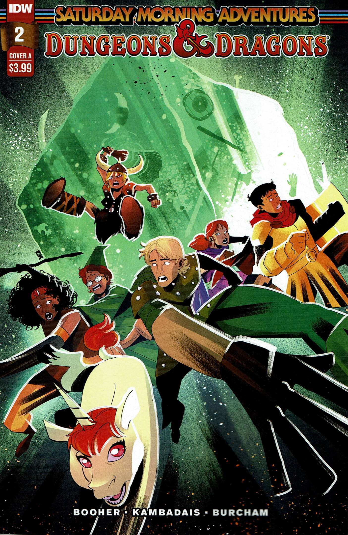 Dungeons And Dragons: Saturday Morning Adventures #2A VF ; IDW Comic ...