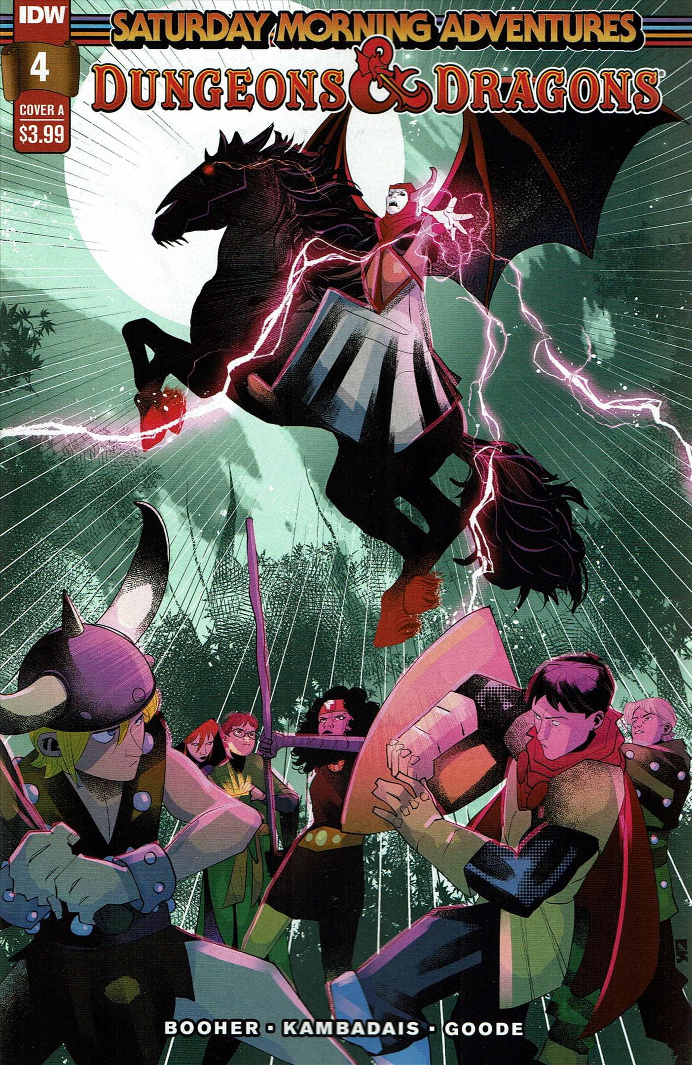 Dungeons And Dragons: Saturday Morning Adventures #4A VF ; IDW Comic ...