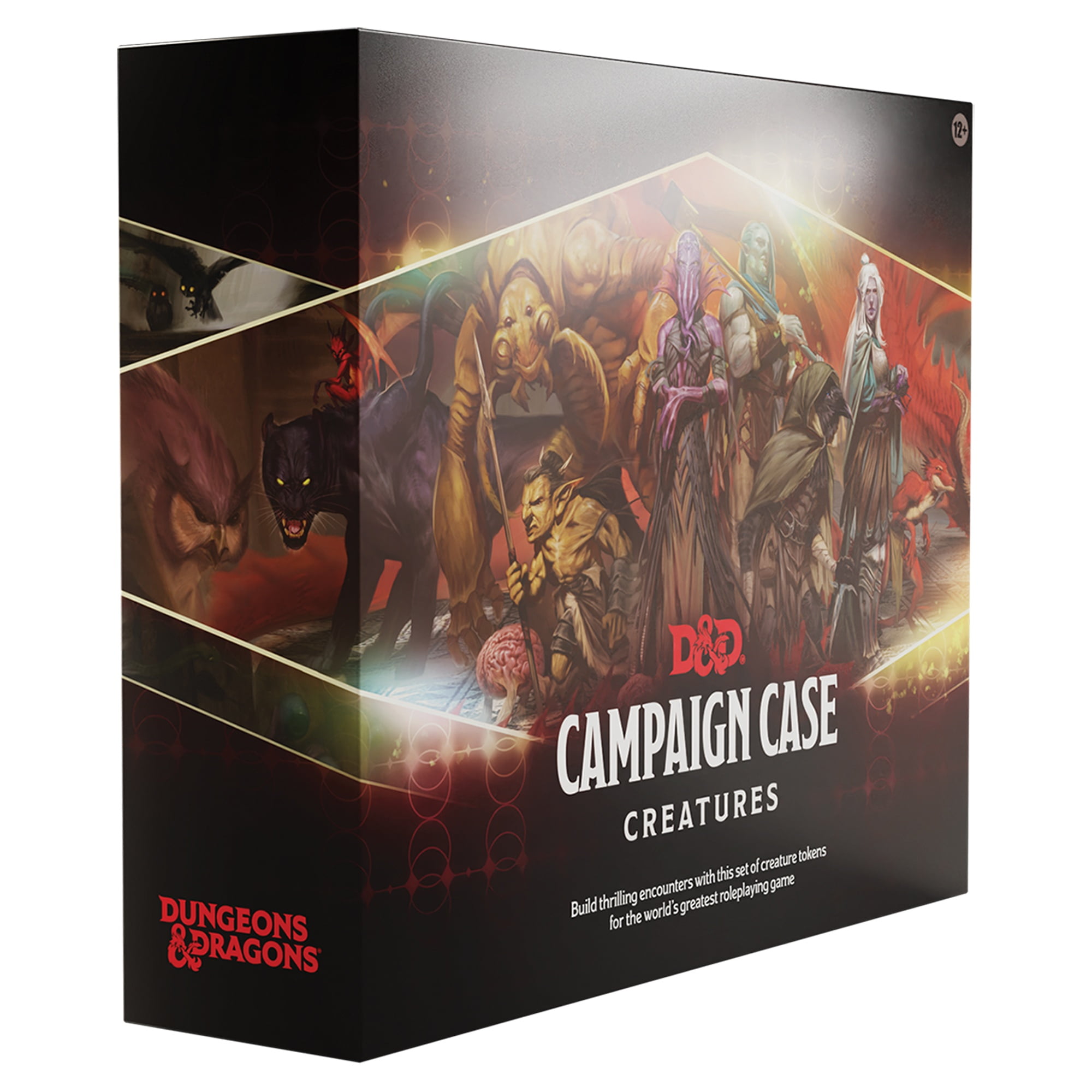 D&D RPG Game: Dungeons & Dragon Campaign Case with Creatures - Walmart.com