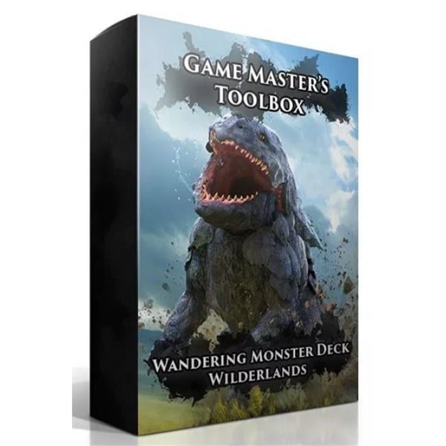 Dungeons & Dragons 5th Edition Wandering Monsters Cards Deck Box for Wilderlands - Walmart.com