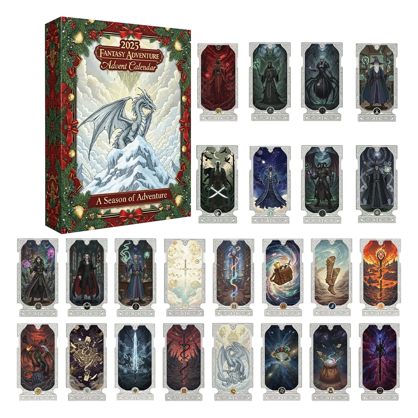 Dungeons & Dragons Advent Calendar 2025 - 24 Fantasty 2D Dungeons ...