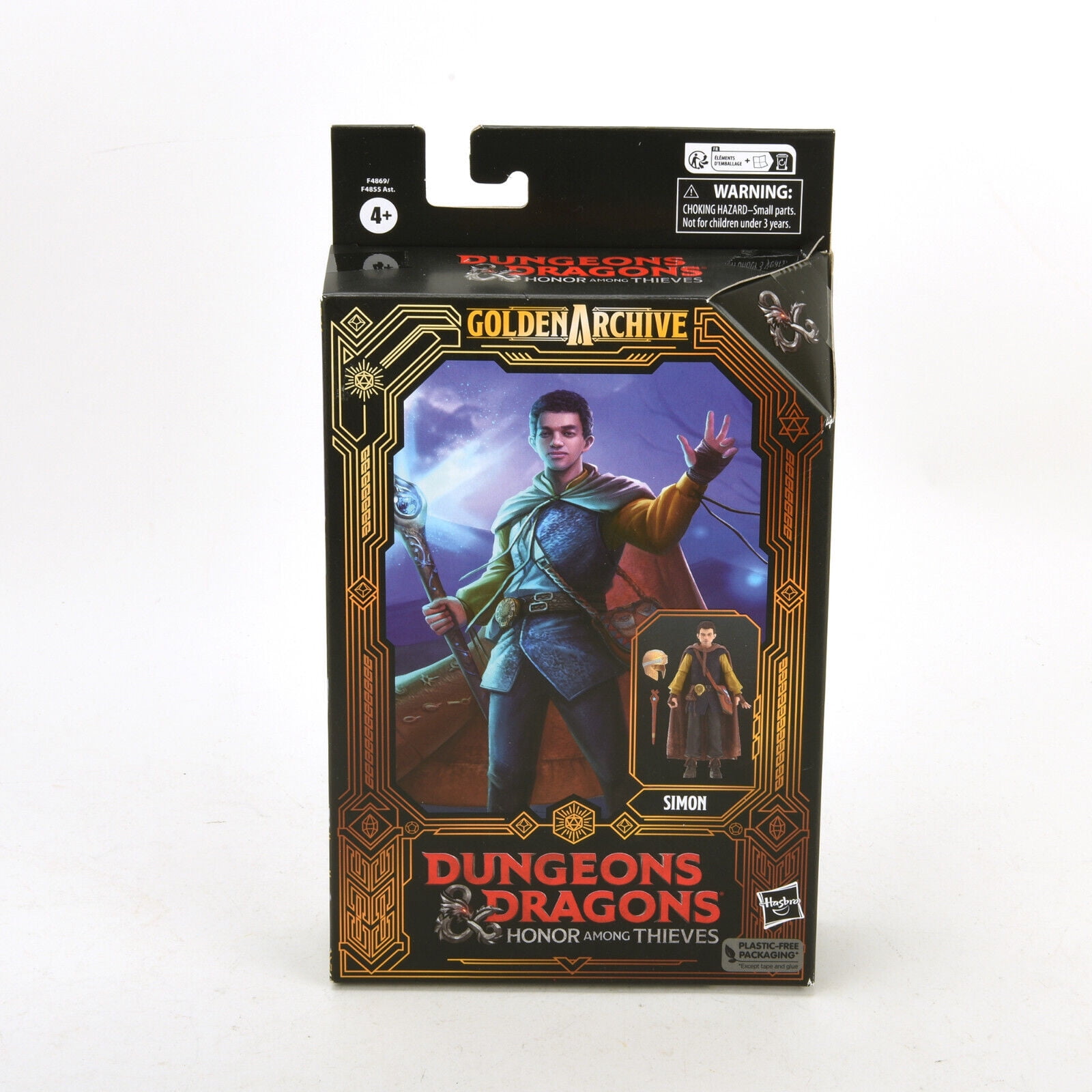 Dungeons & Dragons Among Thieves Golden Archive Simon Action Figure ...