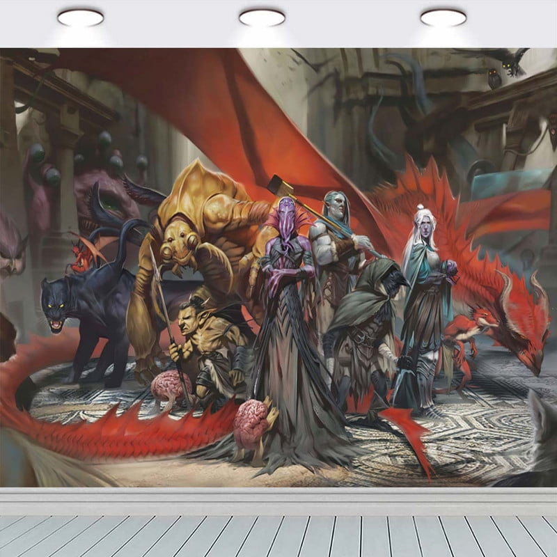 Dungeons and Dragons Background for Photography Backdrop Banner Party ...