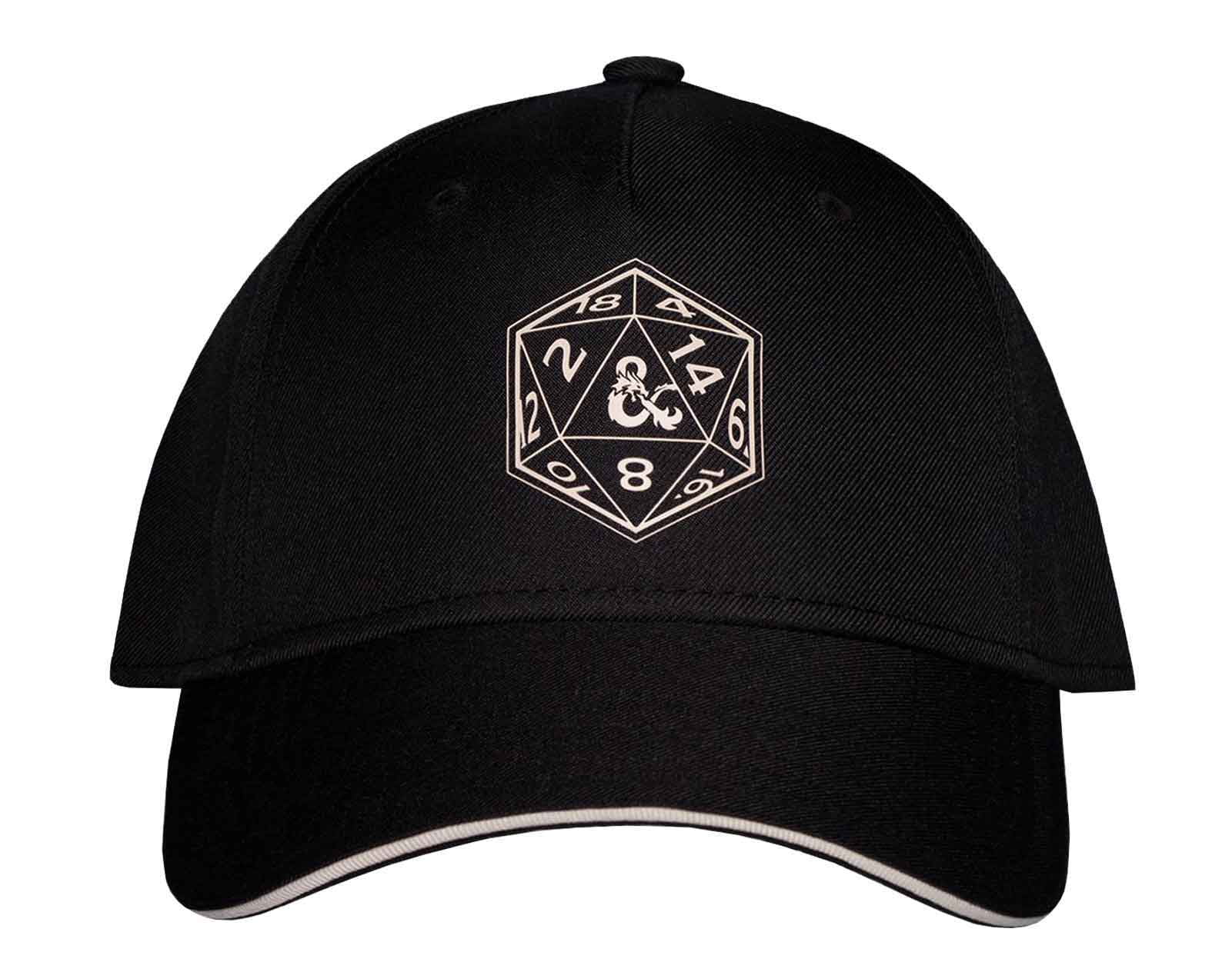 Dungeons & Dragons Baseball Cap D&D Dice Logo new Official Black ...