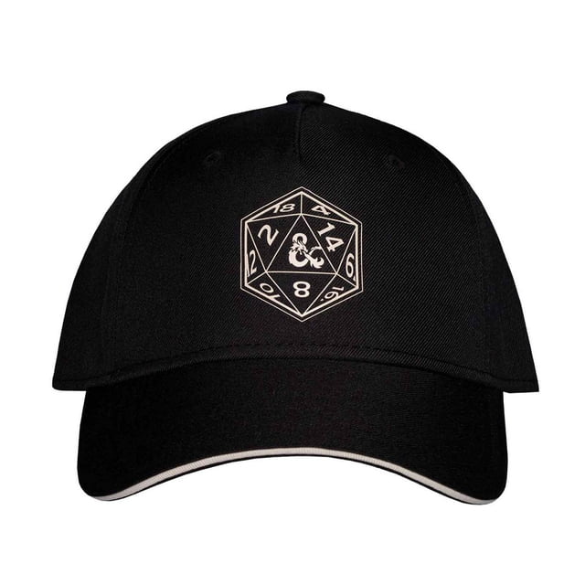 Dungeons & Dragons Baseball Cap D&D Dice Logo new Official Black ...