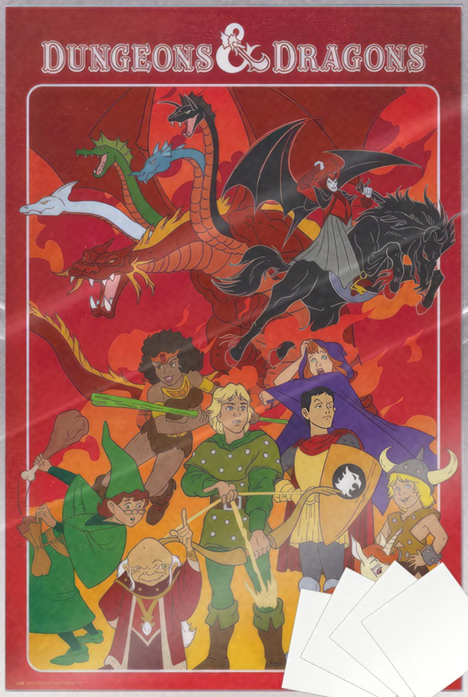 Dungeons & Dragons - Comic Poster (Animated D&D Character Collage ...