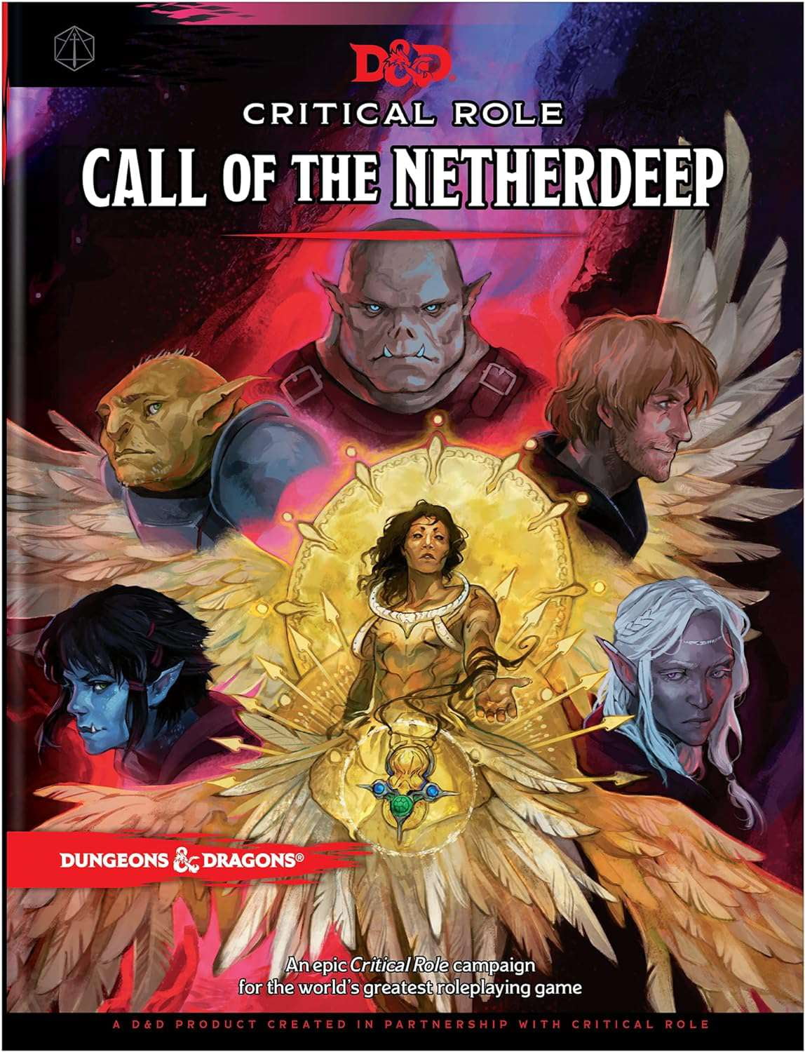 Dungeons & Dragons Critical Role Call of the Netherdeep Hardcover Roleplaying Adventure ...