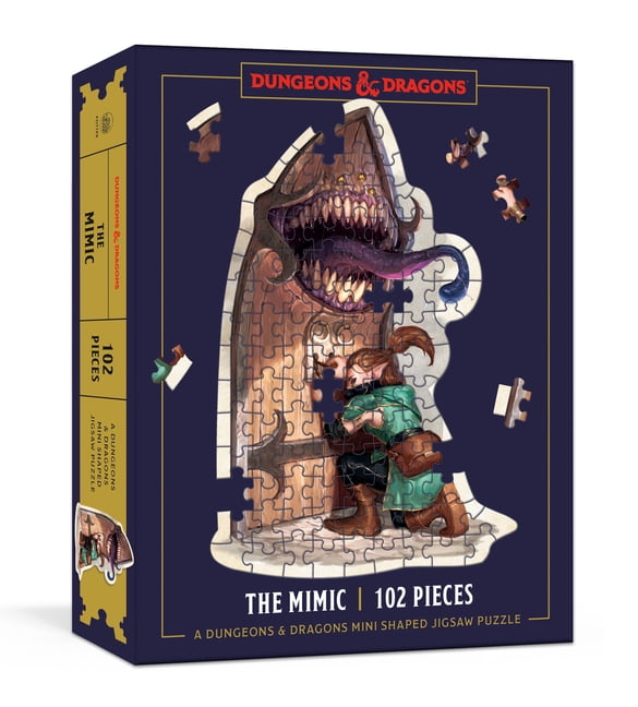 Dungeons & Dragons: Dungeons & Dragons Mini Shaped Jigsaw Puzzle: The ...