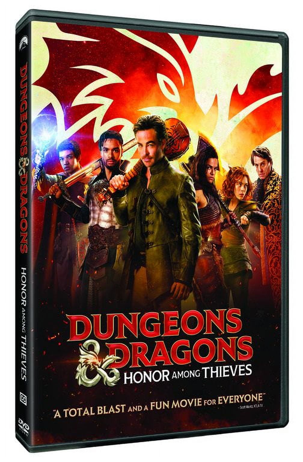 Paramount Dungeons & Dragons Honor Among Thieves DVD Action Adventure ...