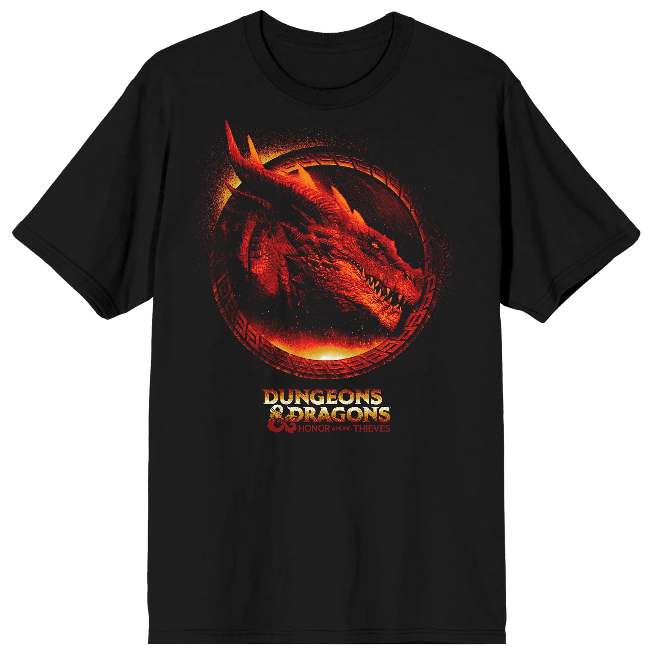 Dungeons & Dragons Honor Among Thieves Main Icon & Logo Crew Neck Short ...