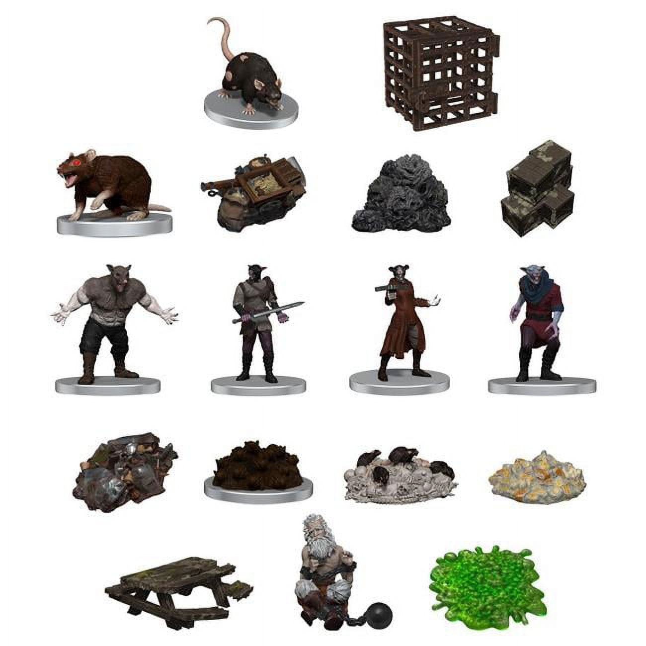 Dungeons & Dragons Icons of the Realms Adventure in a Box Wererat Den ...