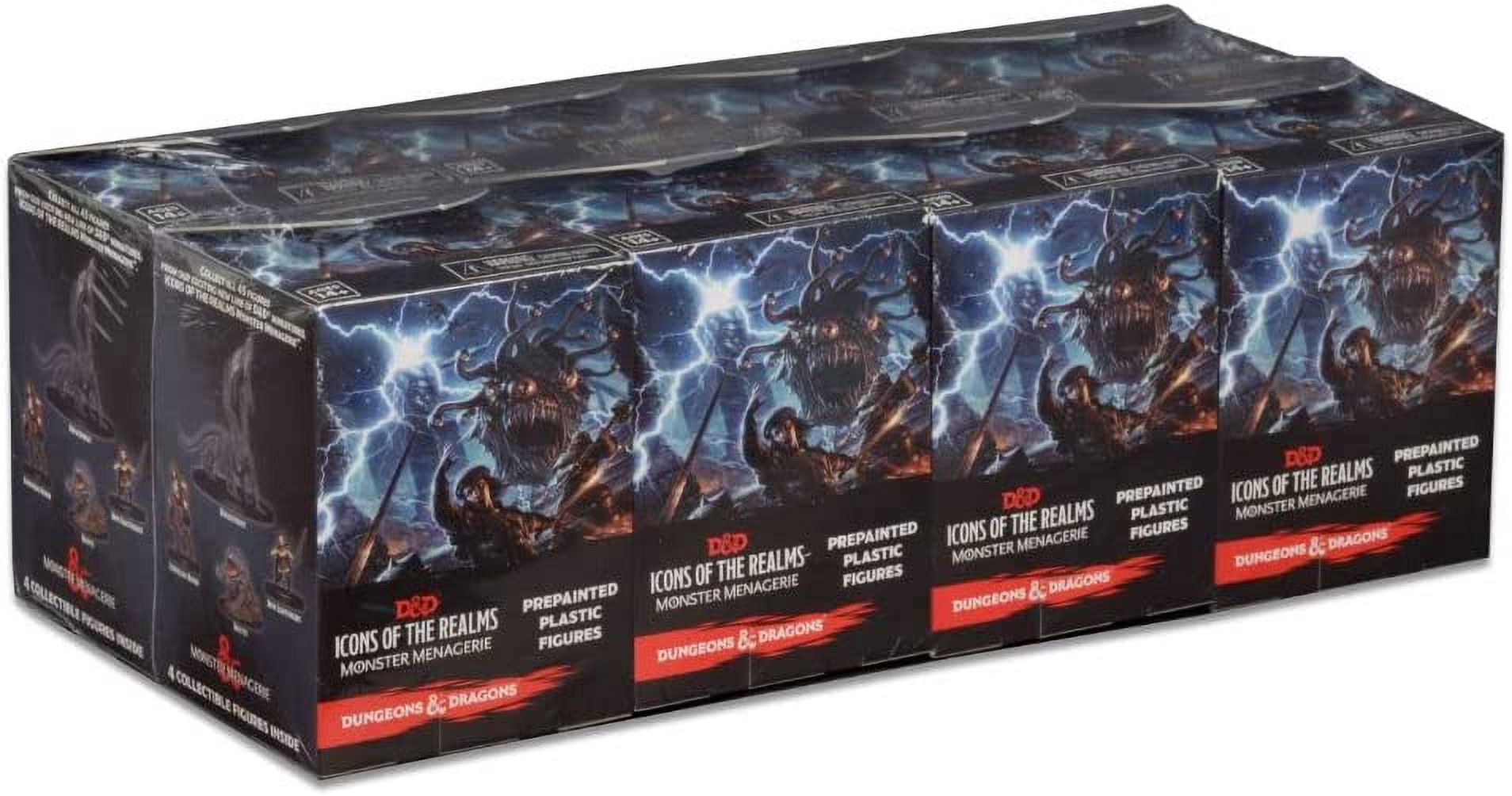 Dungeons & Dragons Icons of the Realms Monster Menagerie 4 Booster ...