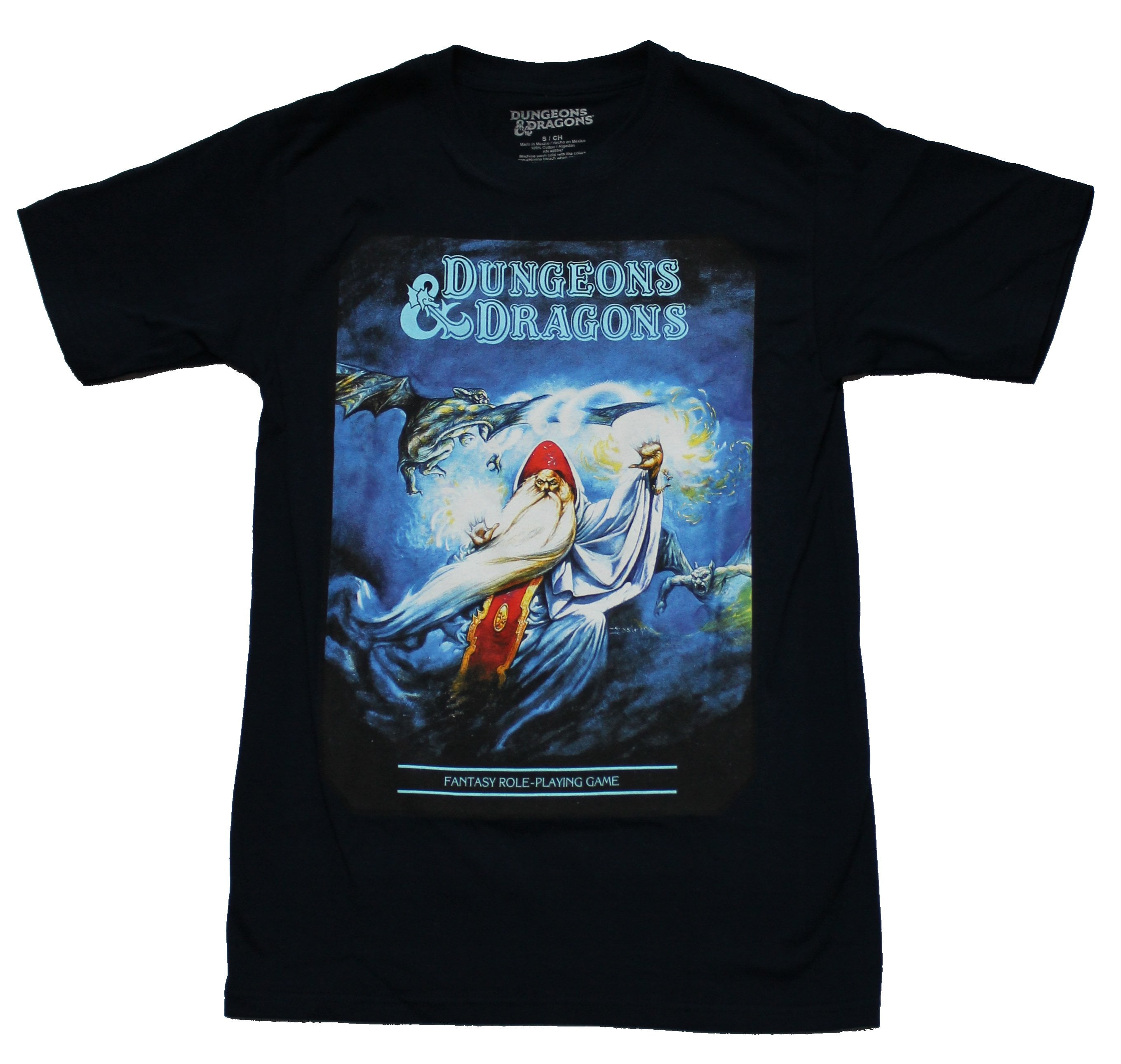 Dungeons & Dragons Mens T-Shirt - Advanced Players Handbook Wizard ...