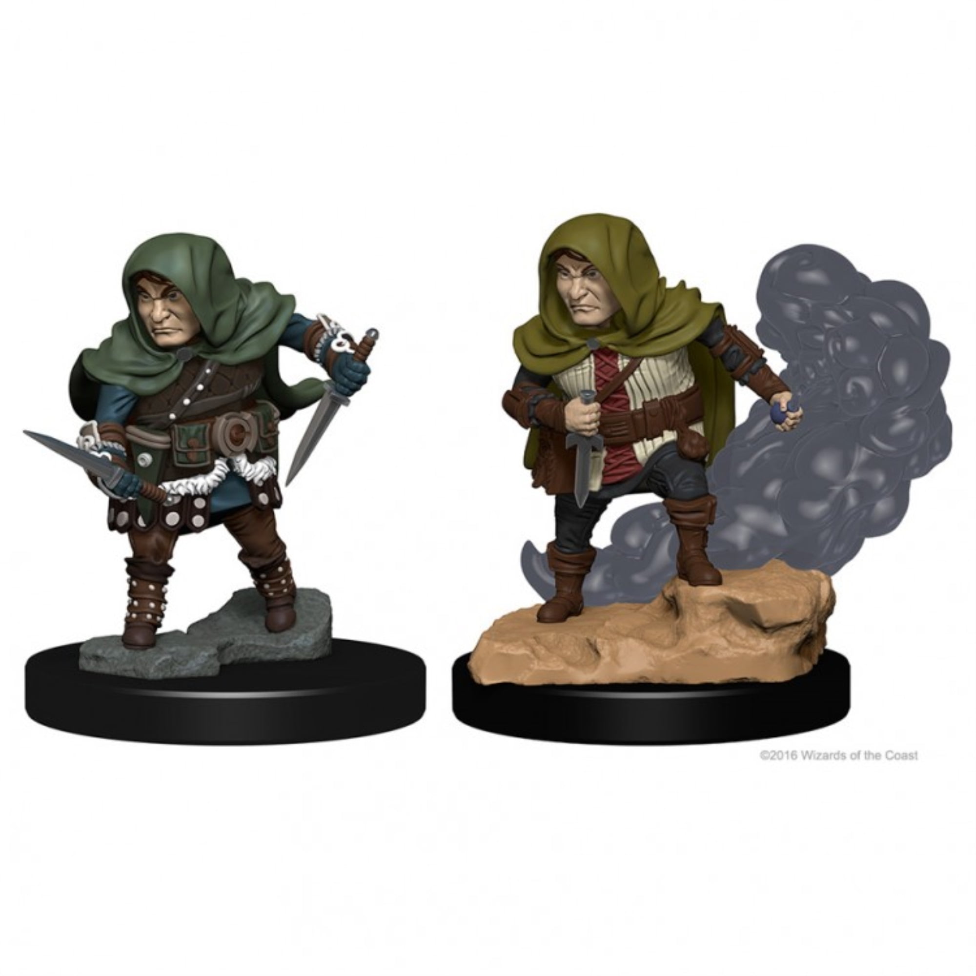 Wizkids D&D Marvelous Unpainted Miniatures: Halfling Male Rogue W1 ...