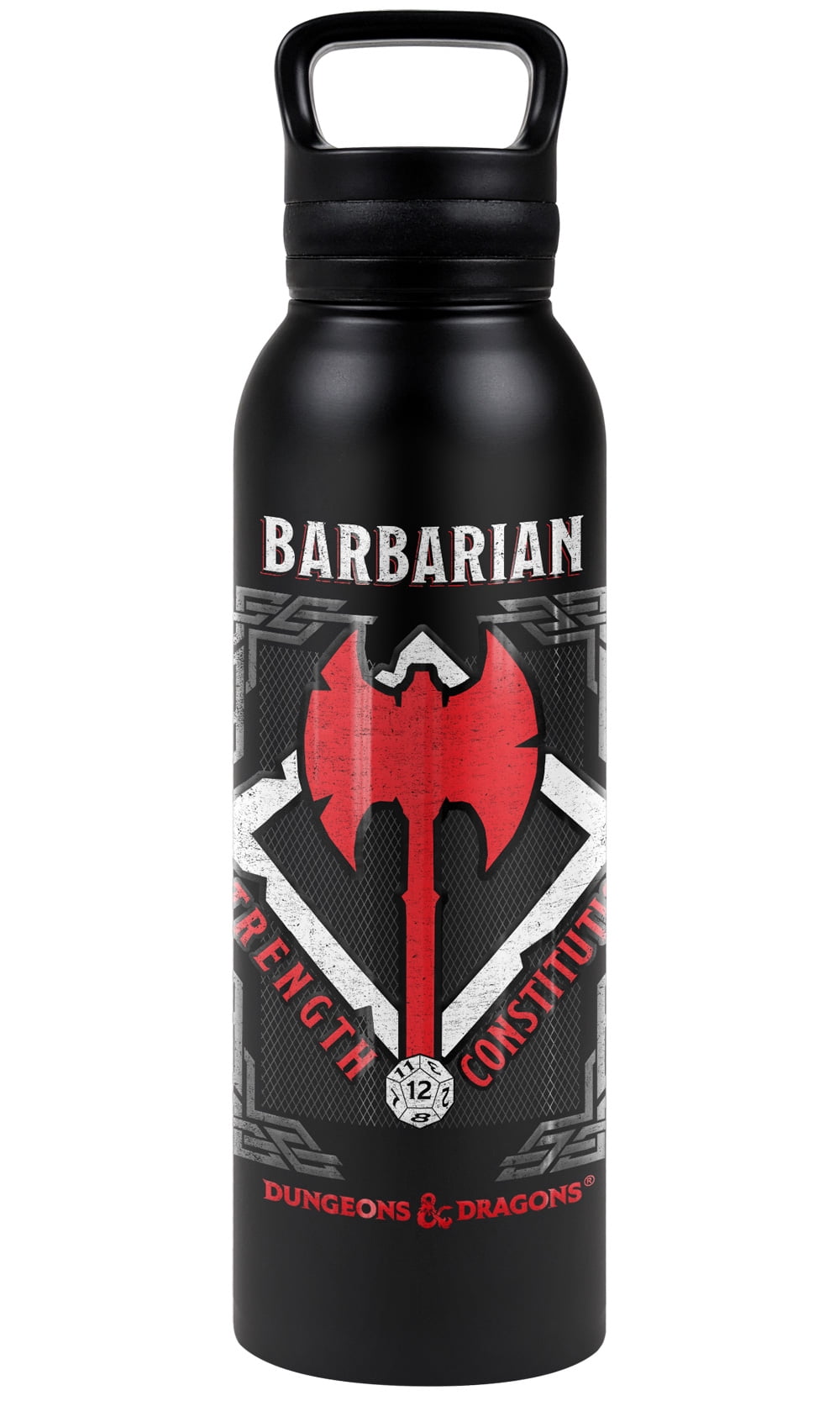 Dungeons & Dragons Official Barbarian 24 oz Insulated Canteen Water ...