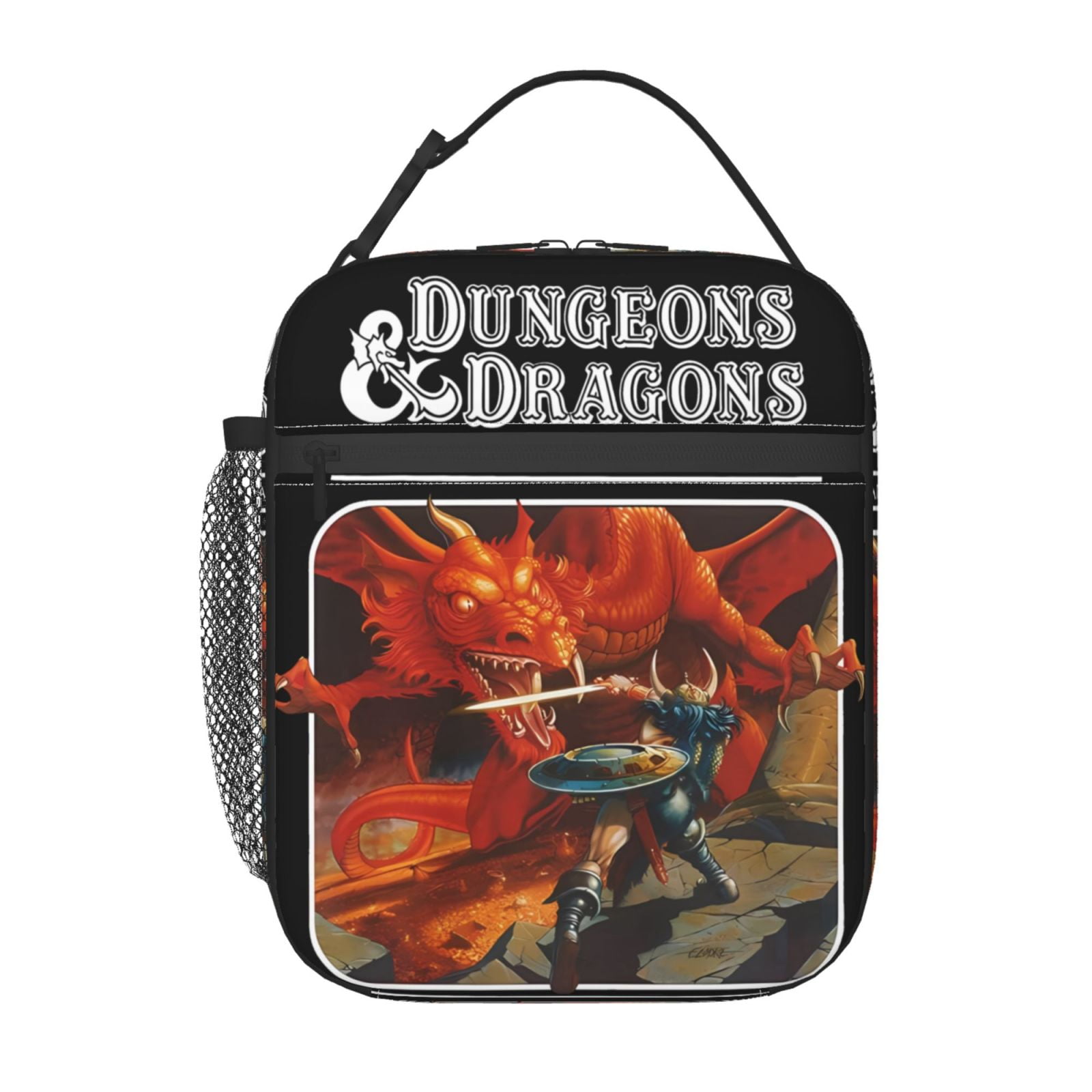 Dungeons & Dragons Portable Insulated Lunch Bag for Women Men Lunch Box ...