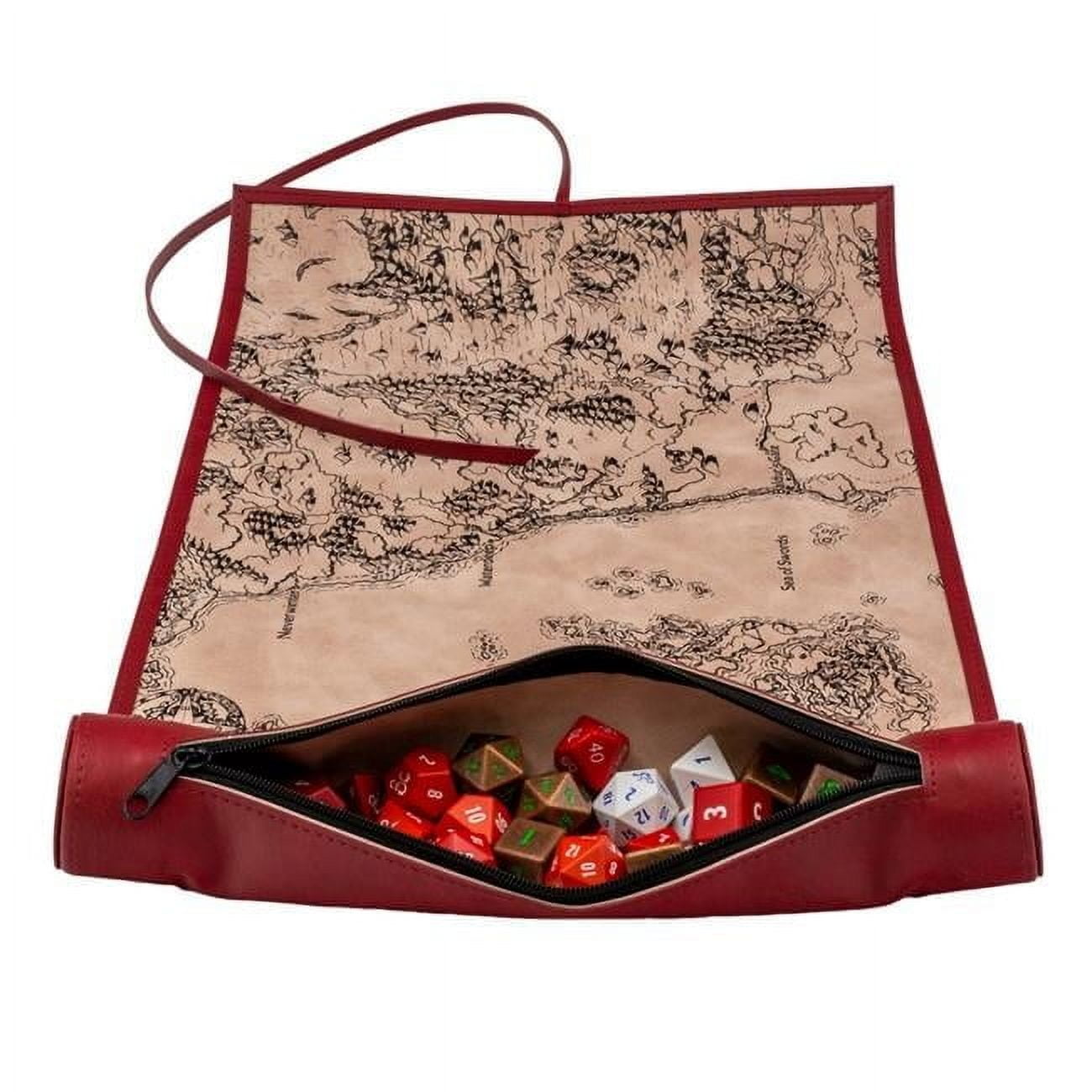 Dungeons & Dragons Sword Coast Dice Scroll Map - Walmart.com