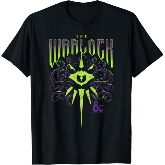 Dungeons & Dragons The Warlock Class Mysterious Pact Logo T-Shirt ...
