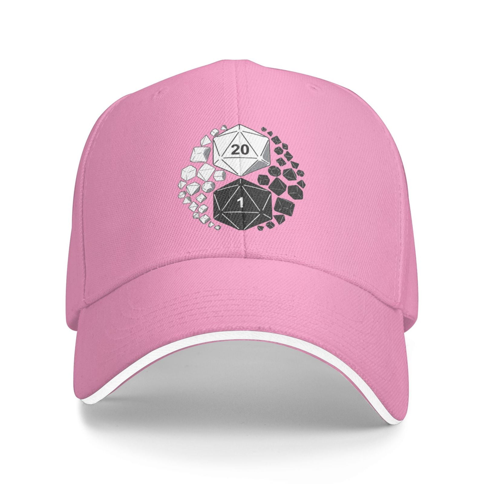 Dungeons Dragons Yin Yang Sandwich Baseball Cap Classic Plain Dad Hat ...