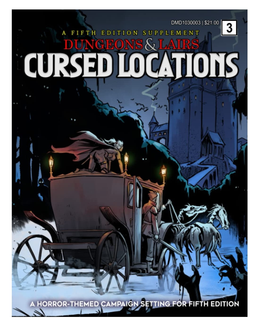 DMDave Dungeons & Lairs #3 - Cursed Locations New - Walmart.com