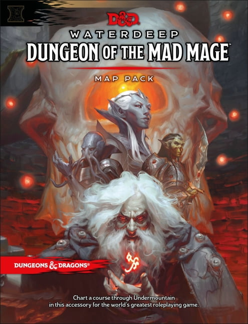 Dungeons & Dragons Waterdeep: Dungeon of the Mad Mage RPG Maps and ...
