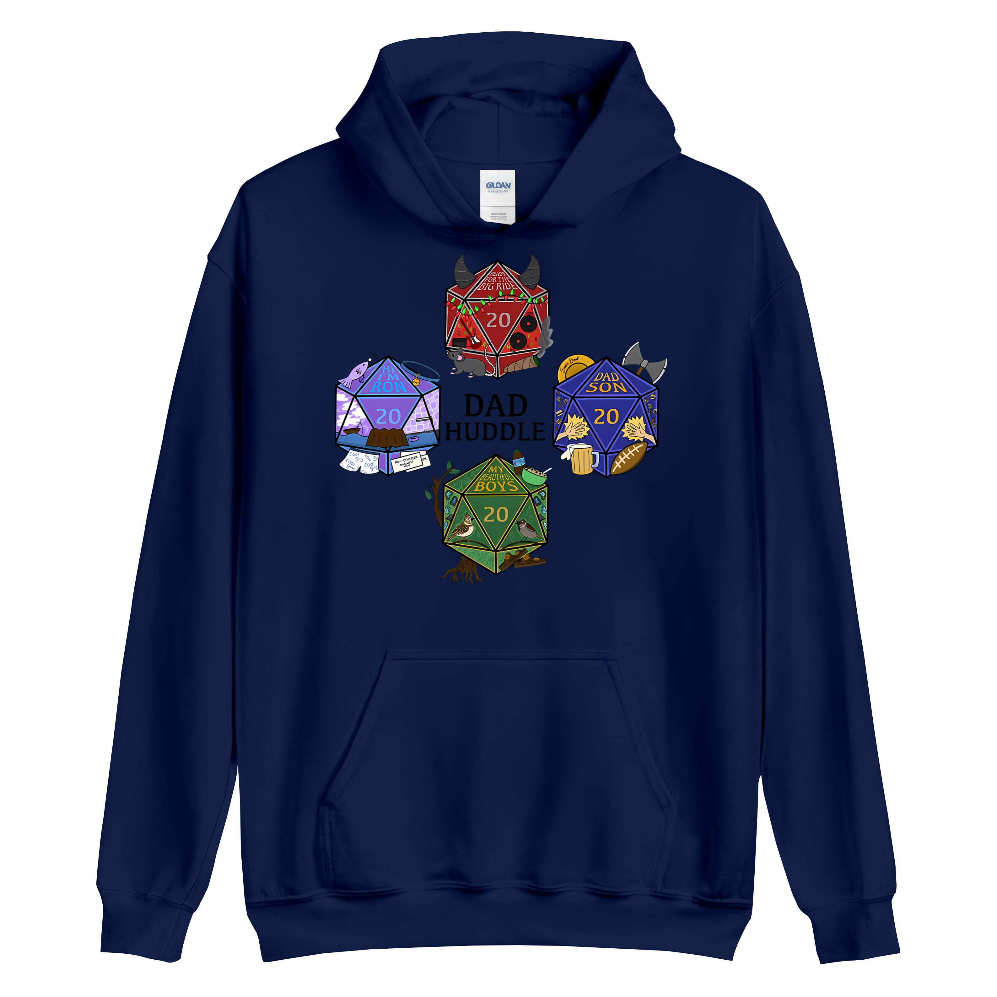 Dungeons and Daddies Odyssey Dice Set Essential Vintage T-Shirt ...