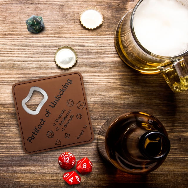 Dungeons and Dragons Artifact of Unlocking DnD Coaster Bottle Opener ...
