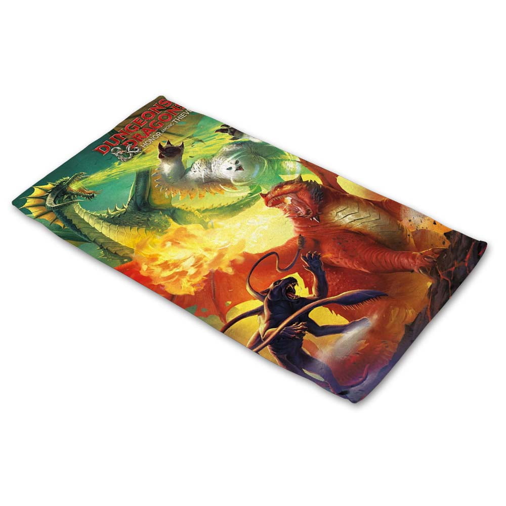 Dungeons and Dragons Hand Towels for Bathroom Clearance Face Absorbent ...