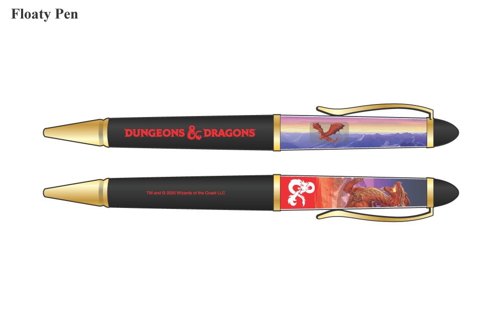 Dungeons and Dragons Pen with Floating Artwork Gifts For Men Nerd Gifts ...